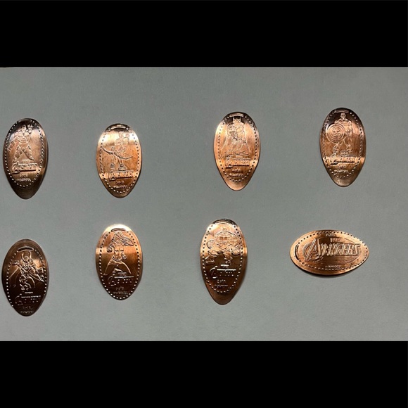 Marvel | Other | Disney Springs Pressed Pennies 8 Design Set All Themed ...